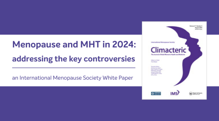 IMS White Paper Menopause and MHT | Hormone Health